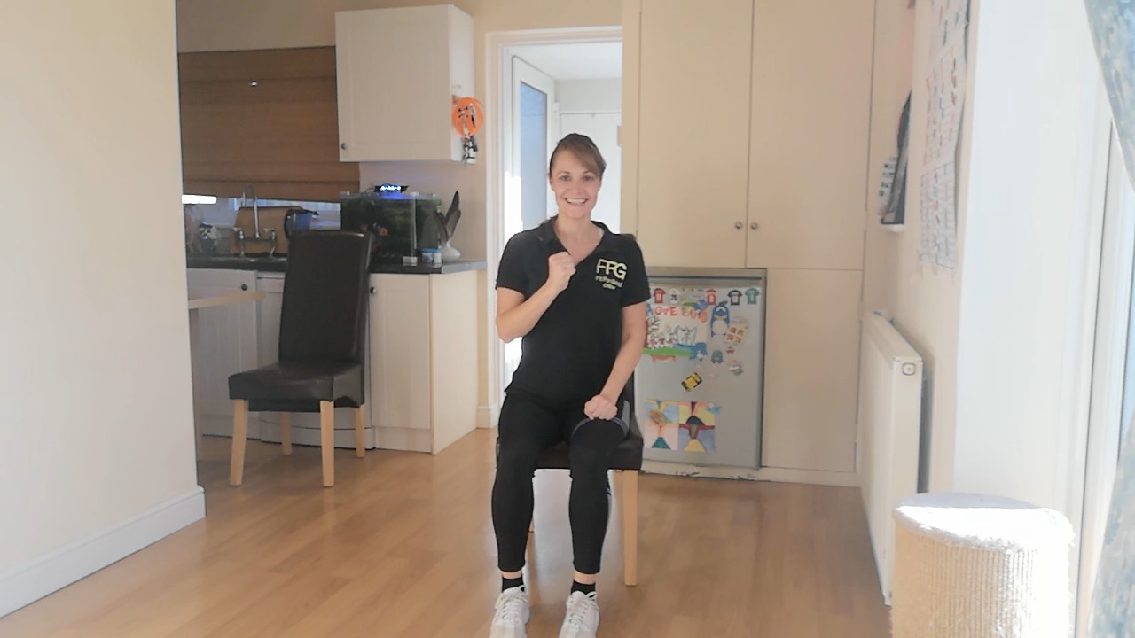 All seated full body workout - Fit For Good - Video sessions